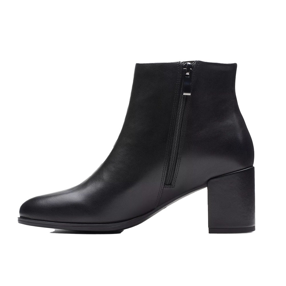 Clarks Freva55 Zip (Black Leather) – Hansen's