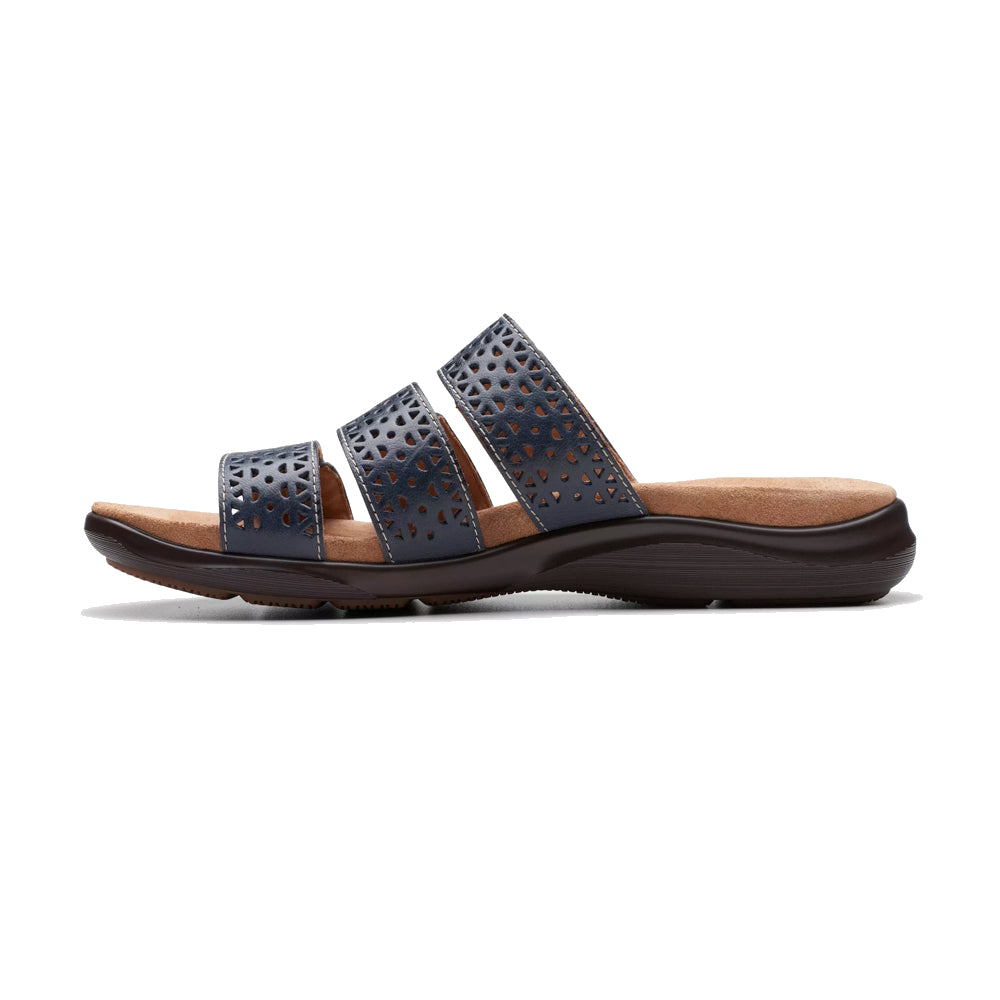 Clarks Kitly Walk (Navy Leather) – Hansen's